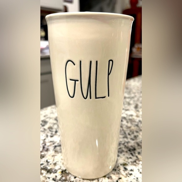 Rae Dunn | Dining | Rae Dunn Gulp Tall Coffee Mug Or Drinking Glass ...